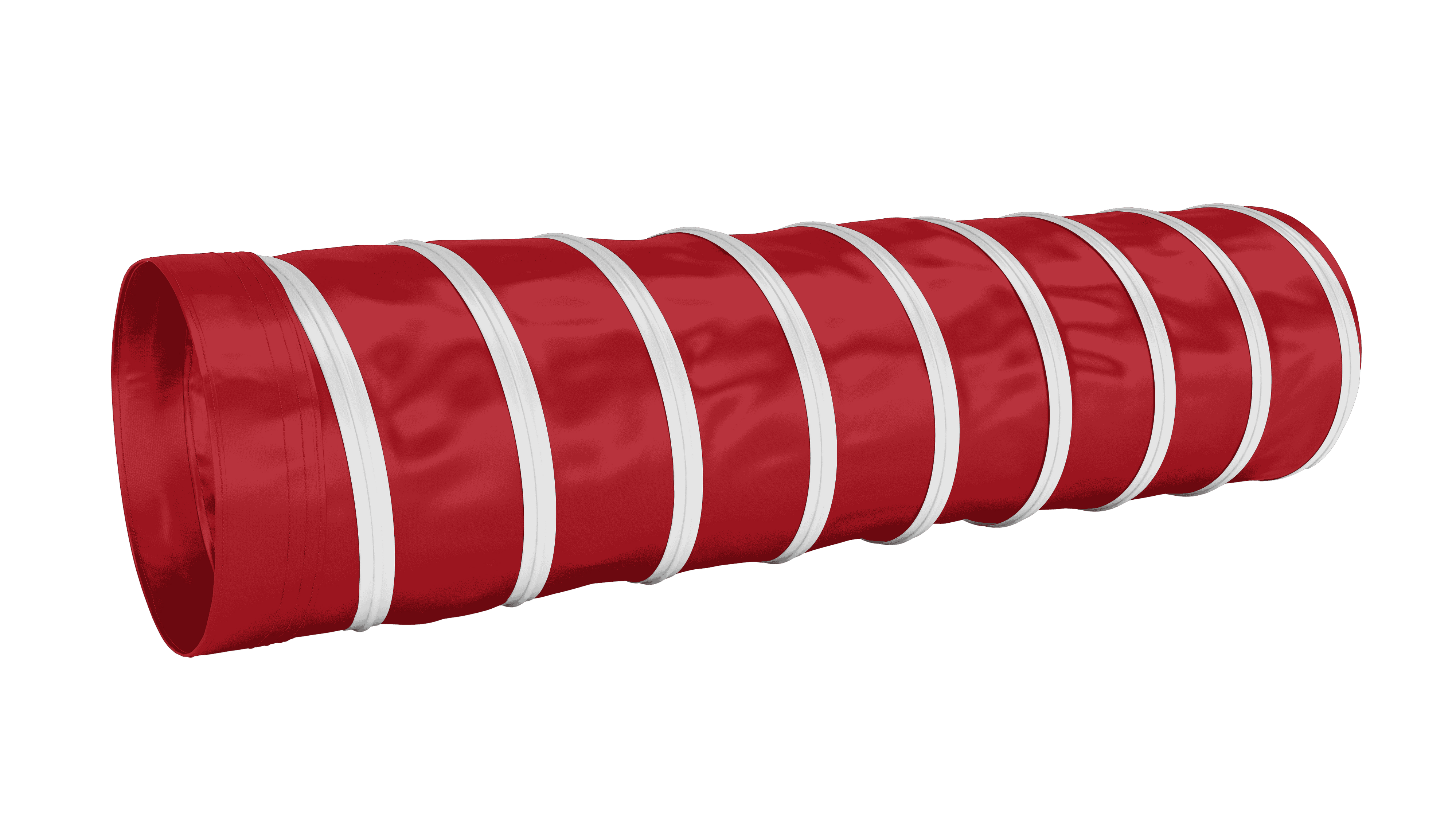 Red x White AC Return Duct Hose — Midwest Hose & Specialty, Inc.