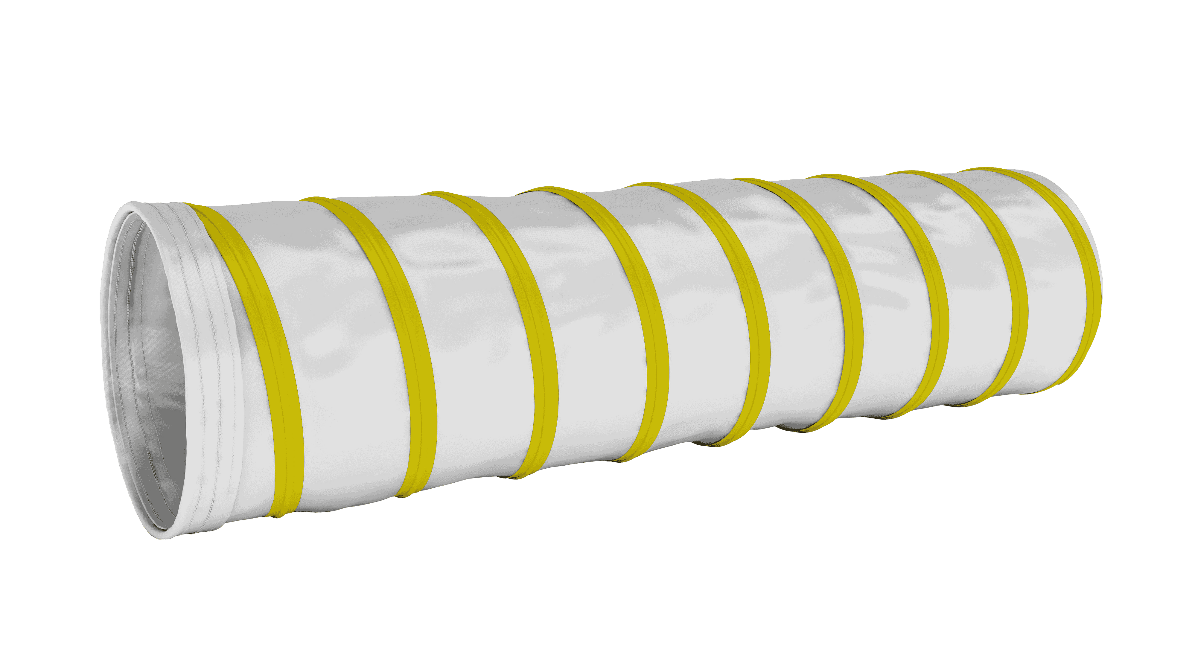 White x Yellow AC Return Duct Hose — Midwest Hose & Specialty, Inc.